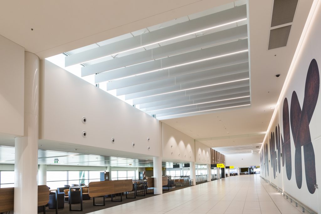Brisbane International Airport – Precision Interior Walls and Ceilings