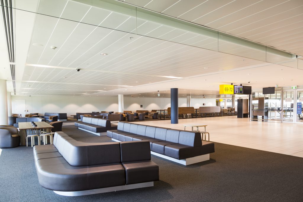 Brisbane International Airport – Precision Interior Walls and Ceilings