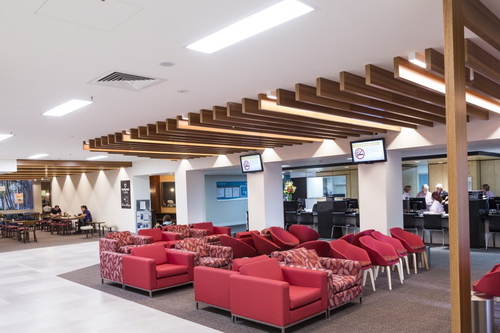 Brisbane Private Hospital – Precision Interior Walls and Ceilings