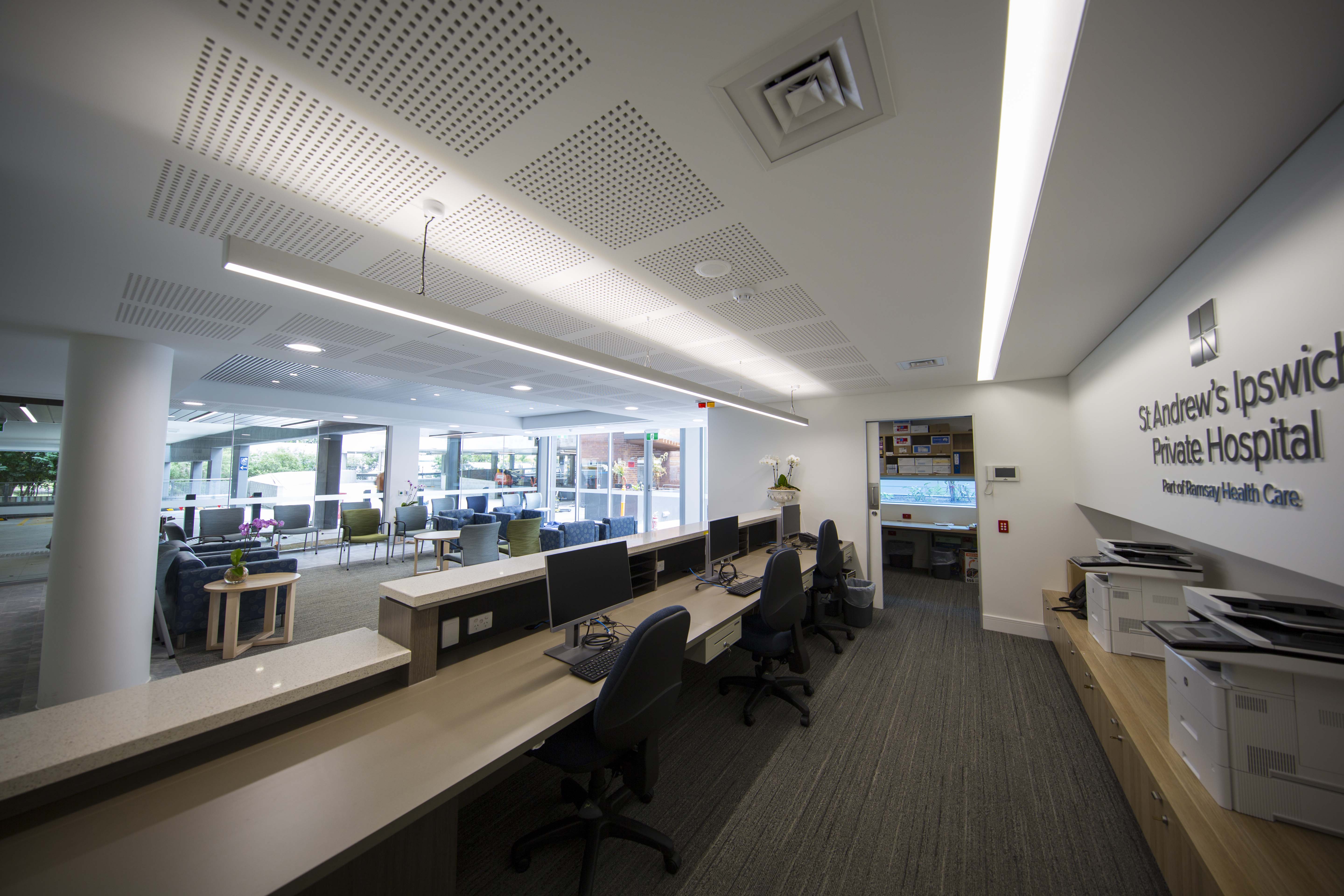 St Andrews Private Hospital – Precision Interior Walls and Ceilings