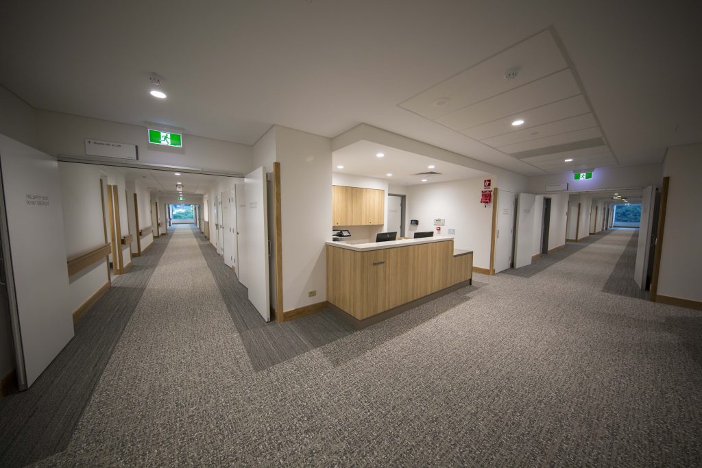 St Andrews Private Hospital – Precision Interior Walls and Ceilings