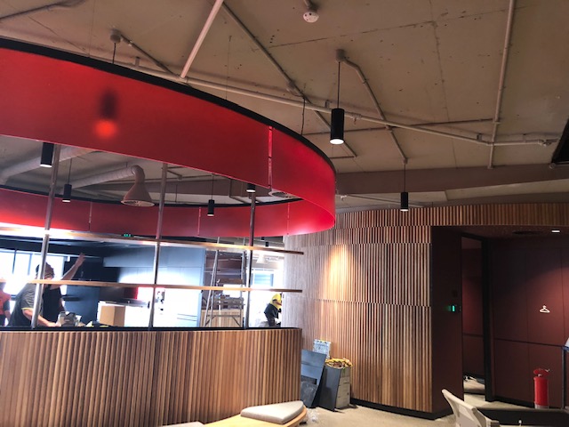 Multiplex Head Office – Precision Interior Walls and Ceilings